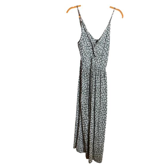 Angie | Dresses | Angie Cactus Botanical Maxi Dress Keyhole Large ...